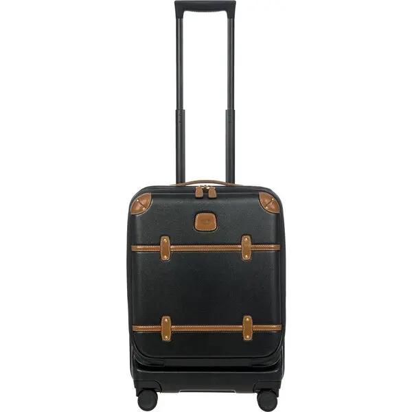 Bric'S Bellagio 3.0 21" Carry-on Spinner Luggage With Pocket - Black