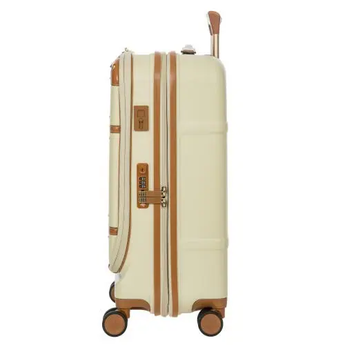 Bric'S Bellagio 3.0 21" Carry-on Spinner Luggage With Pocket - Cream