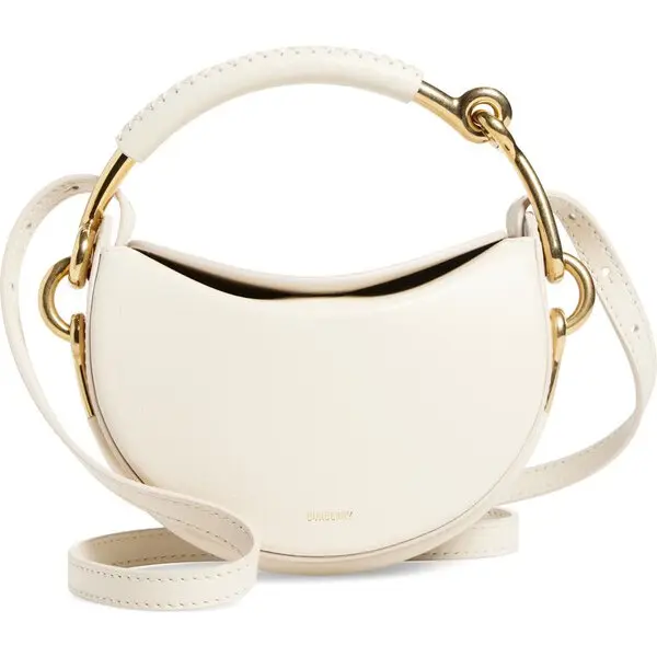 Burberry Bridle Logo Leather Crossbody Bag - Soap