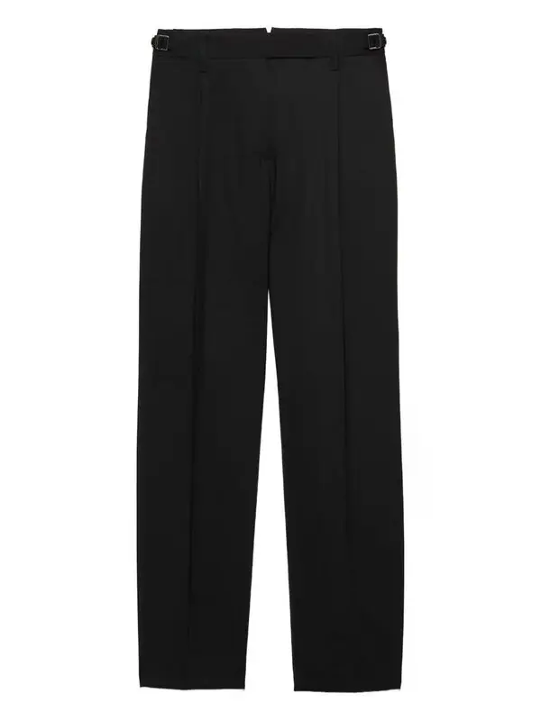 Prada Wool Trousers - Black