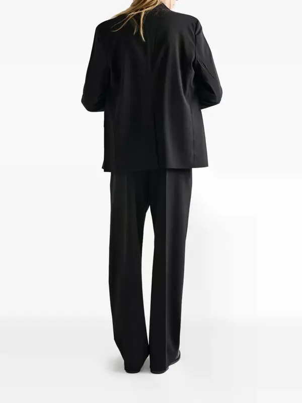 Prada Wool Trousers - Black