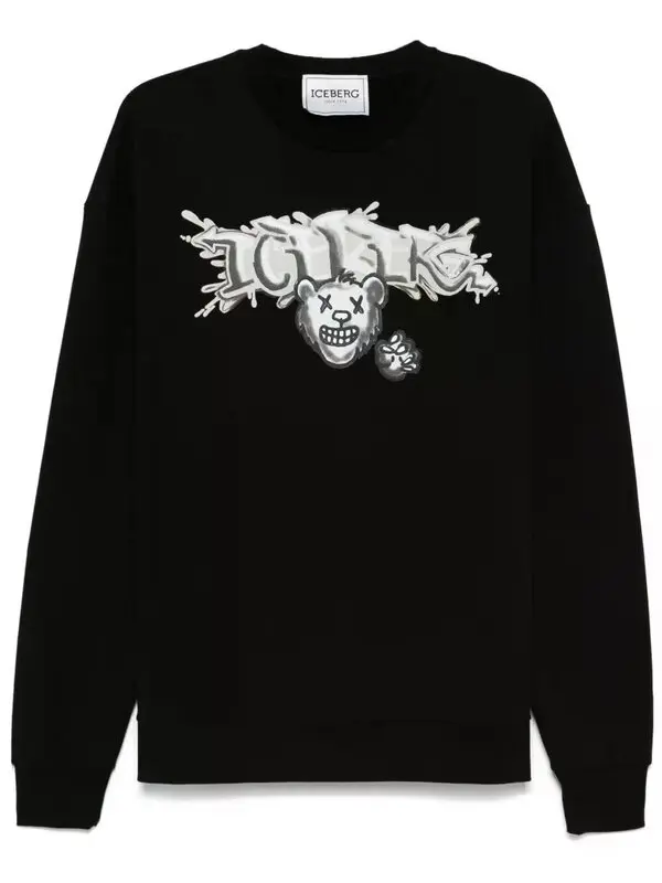 Iceberg Logo-print Sweatshirt