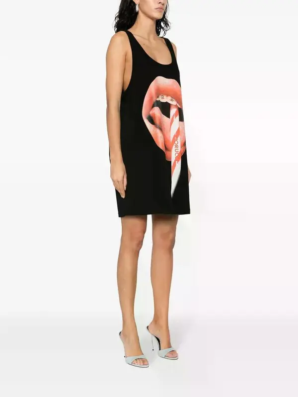 Fiorucci Graphic-print Mini Dress