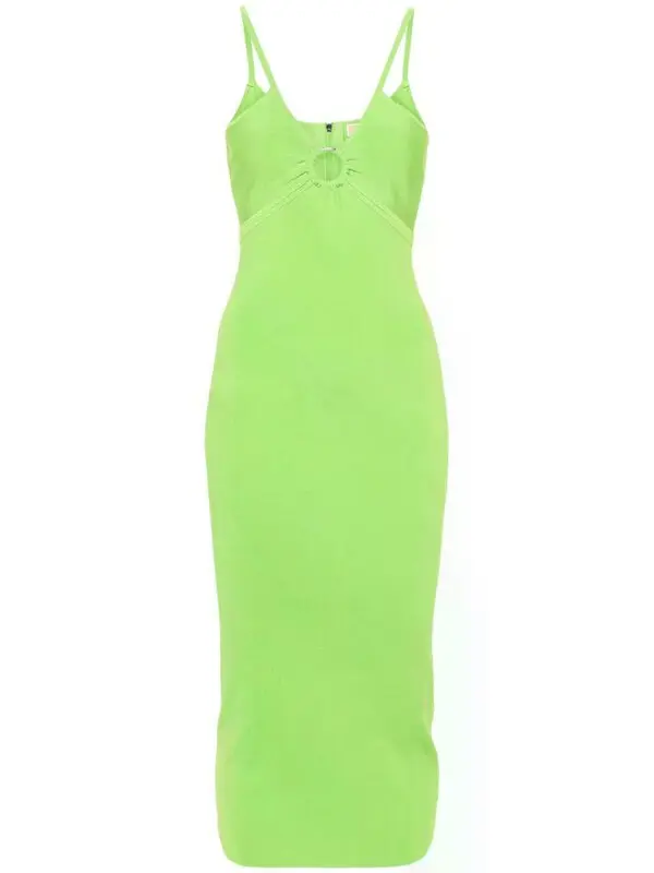 Michael Kors Cut-out Sleeveless Midi Dress