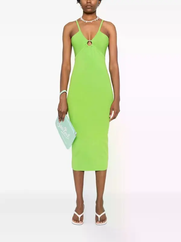 Michael Kors Cut-out Sleeveless Midi Dress
