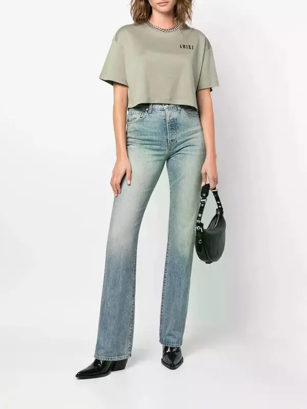 Amiri High-waist Bootcut Jeans