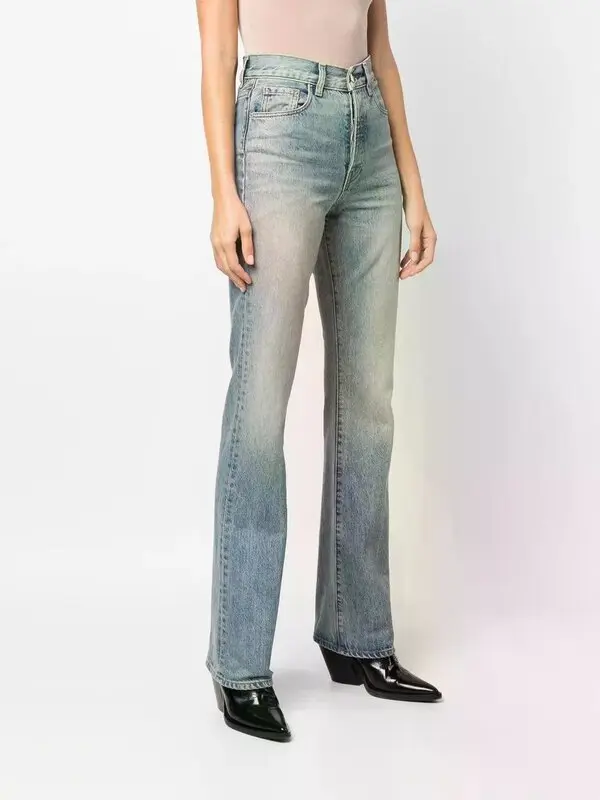 Amiri High-waist Bootcut Jeans