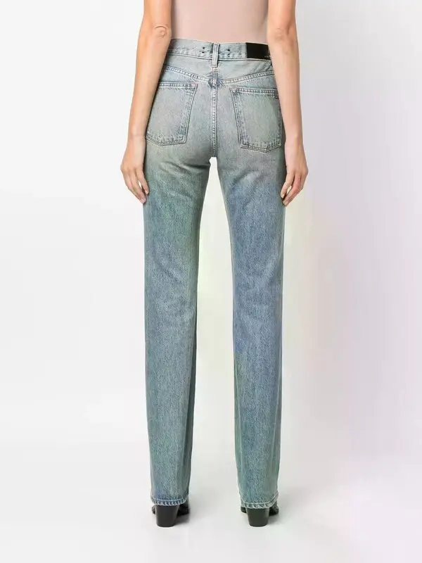 Amiri High-waist Bootcut Jeans