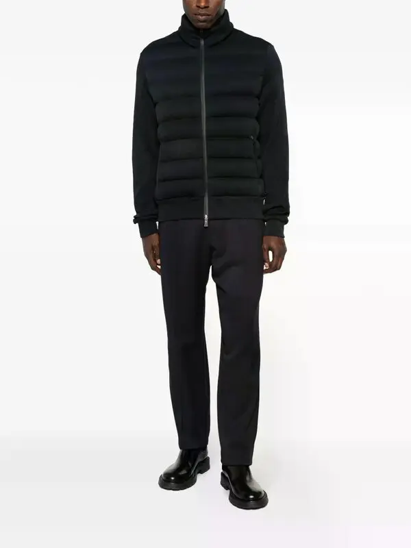 Herno Funnel-neck Padded Jacket - Blue