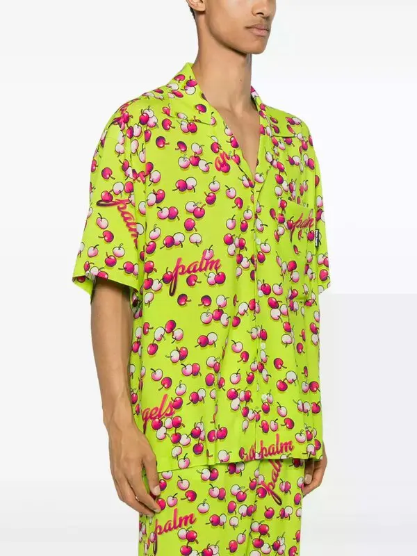 Palm Angels Cherry-print Shirt