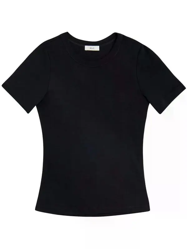 A.L.C. Paloma Ribbed Cotton T-shirt