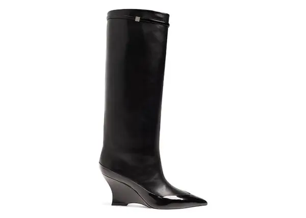 Givenchy Raven Pointed-toe Boots - Black