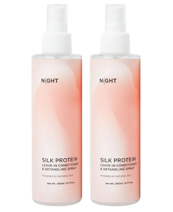 NIGHT Silk Protein Leave-in Conditioner Spray - No Color