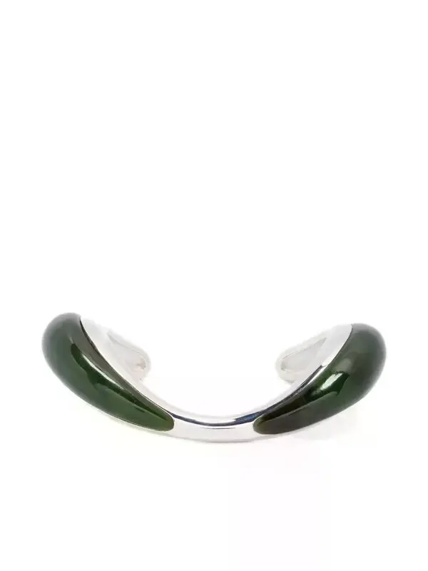 Charlotte Chesnais Lips Blow Bracelet - Silver