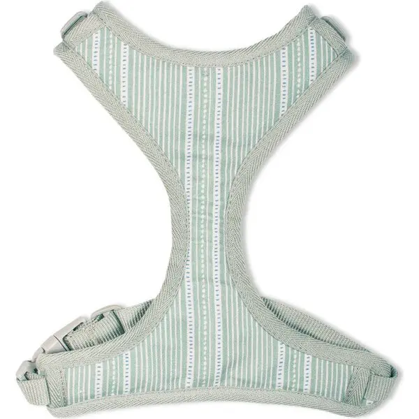 FRINGE STUDIO Block Strip Dog Harness - Green