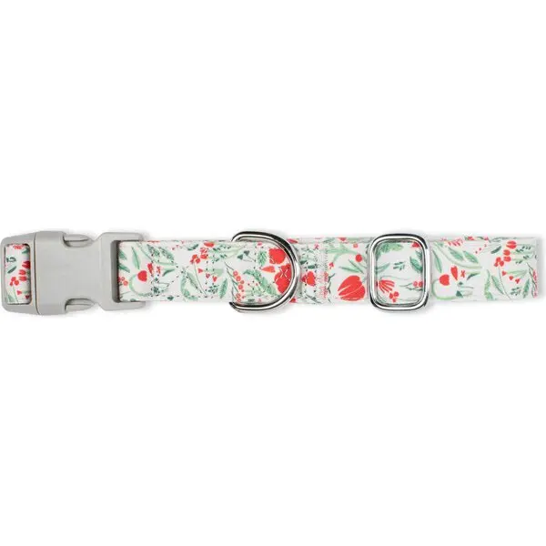 FRINGE STUDIO Ditsy Floral Dog Collar - Green