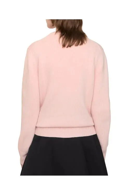 Burberry Wool Cashmere Sweater - Bouquet Pink