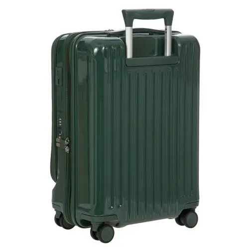 Bric'S Positano 21-in Expandable Spinner Trolley With Pocket - Emerald