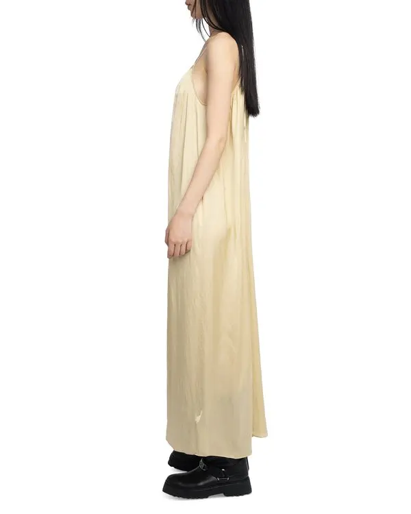 Zadig&Voltaire Ristym Satin Maxi Dress