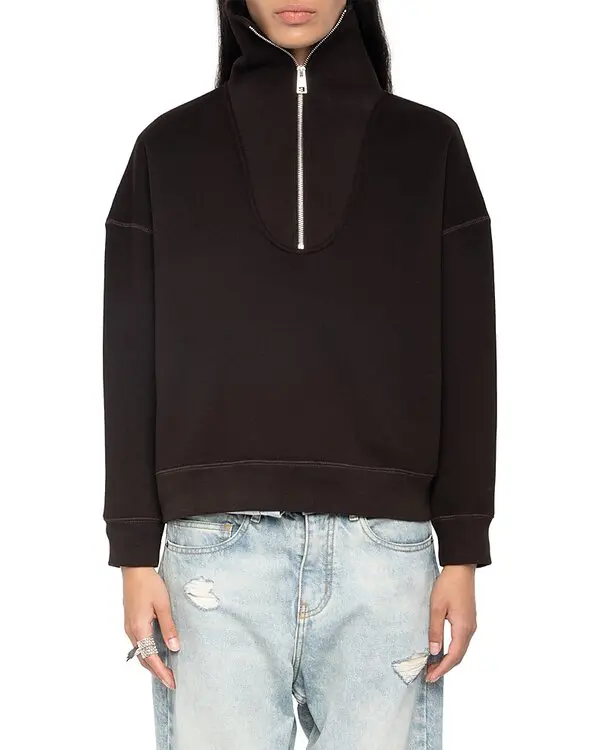 Zadig&Voltaire Maya Pmo Incrustation Sweatshirt