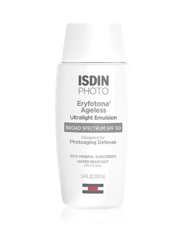 ISDIN Eryfotona Ultralight Emulsion Spf 50 3.4 Oz - No Color