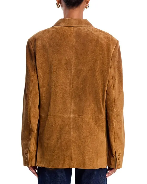Staud Natalie Suede Jacket