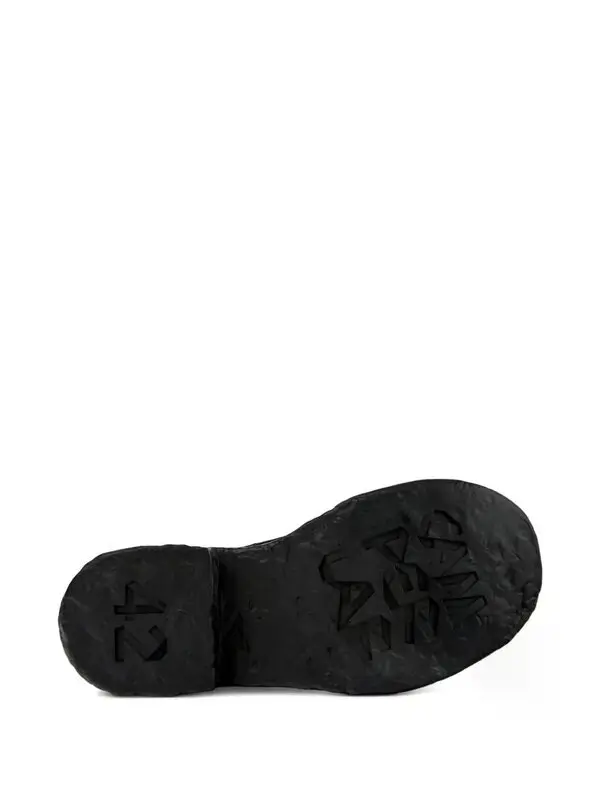 Camper Vamonos Leather Lace-up Boots - Black