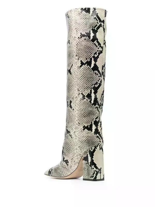 Paris Texas Python-print 120mm Boots