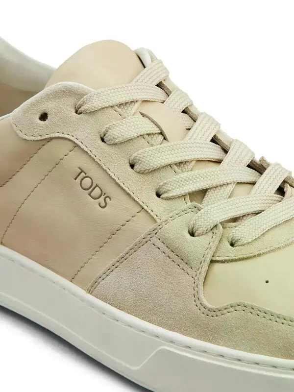 TOD'S Panelled Leather Sneakers