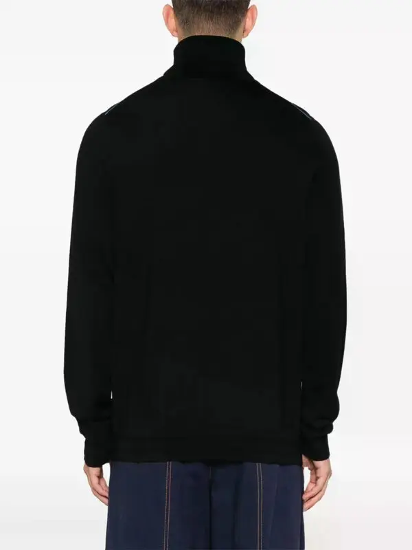 Paul Smith Merino Wool Sweater - Black