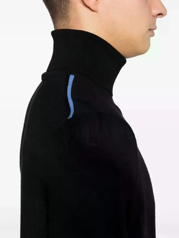 Paul Smith Merino Wool Sweater - Black