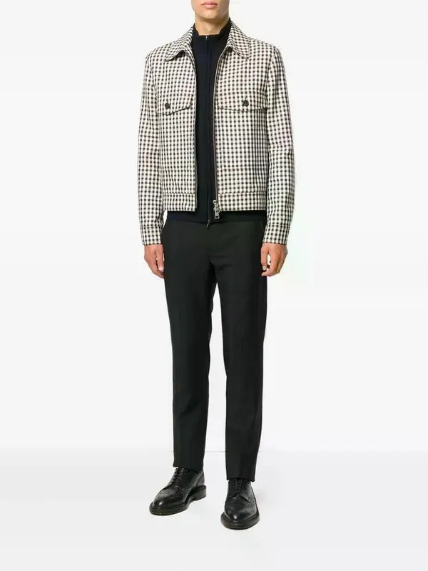 John Smedley High-neck Zip Cardigan
