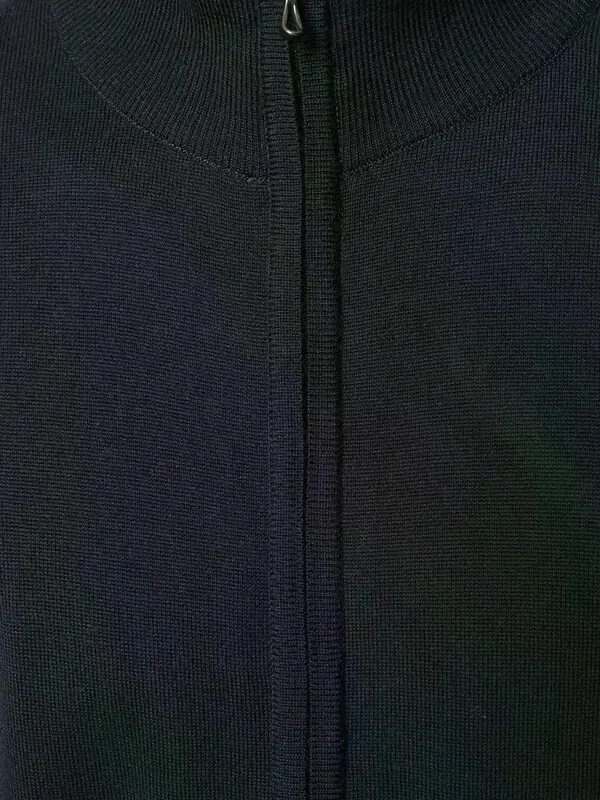 John Smedley High-neck Zip Cardigan