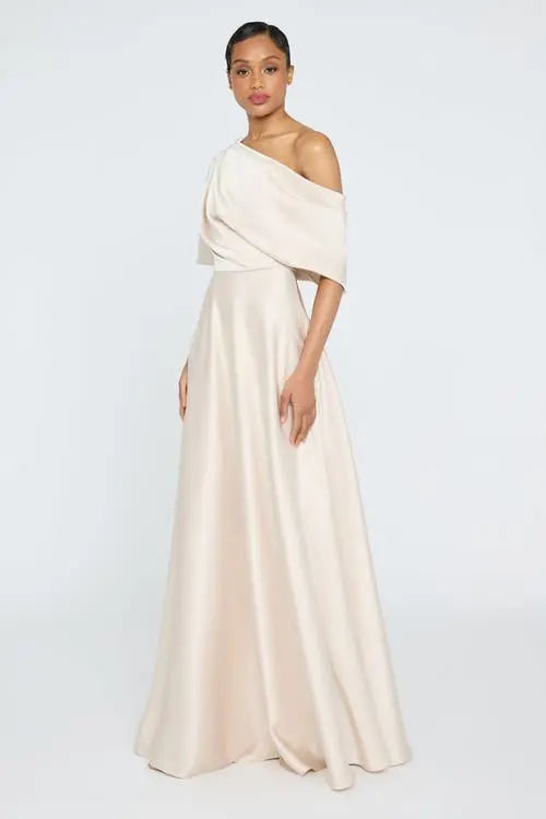 Theia Alesra Asymmetrical Gown
