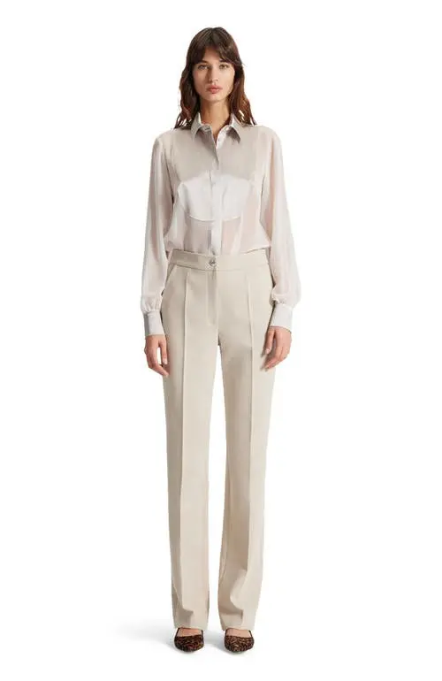 THEO THE LABEL Daphne High-waist Straight Leg Pants