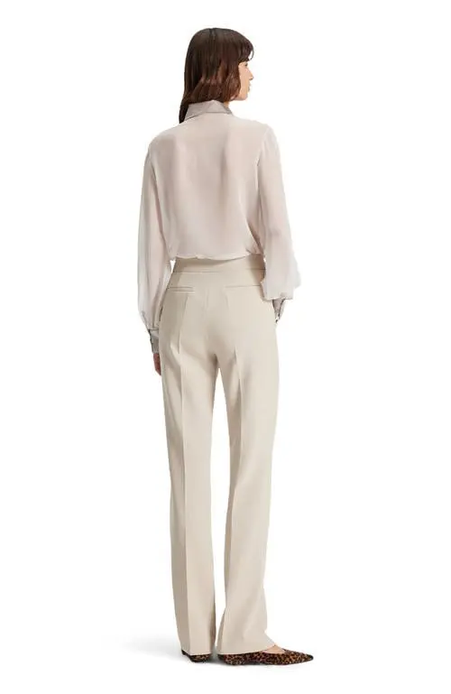 THEO THE LABEL Daphne High-waist Straight Leg Pants