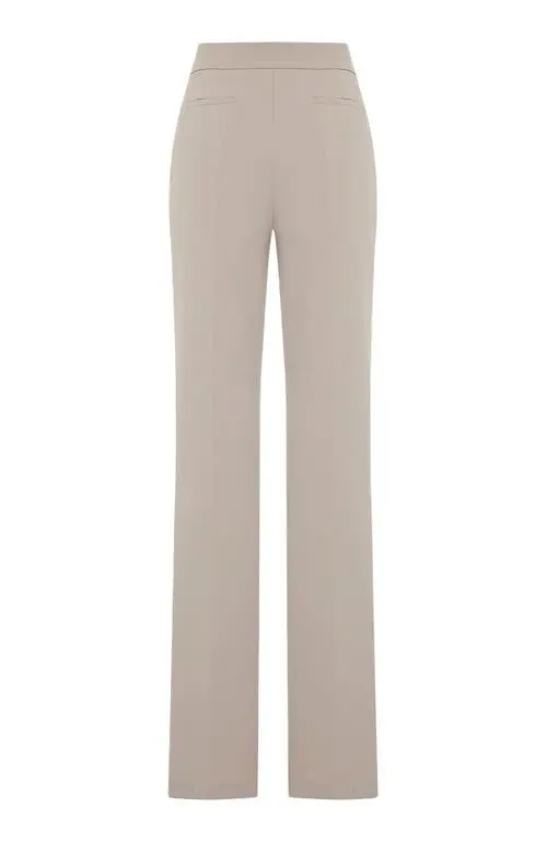 THEO THE LABEL Daphne High-waist Straight Leg Pants