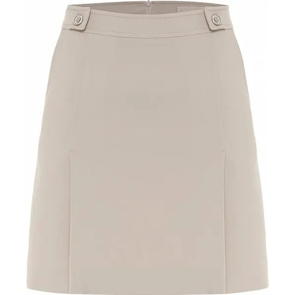 THEO THE LABEL Daphne Front Slit Skirt