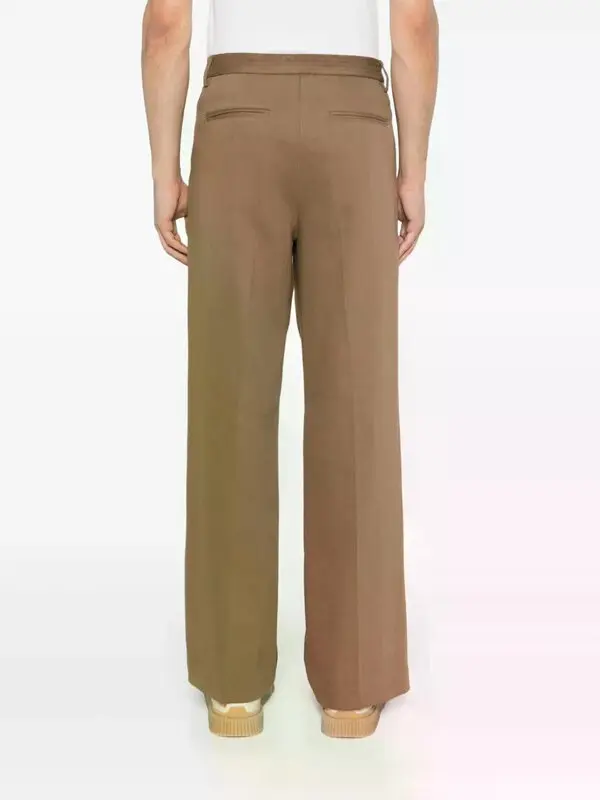 Our Legacy Pressed-crease Straight-leg Trousers