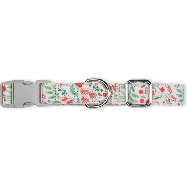 FRINGE STUDIO Ditsy Floral Dog Collar - Green