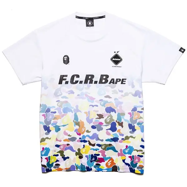 BAPE X F.c.r.b. Game Shirt - White