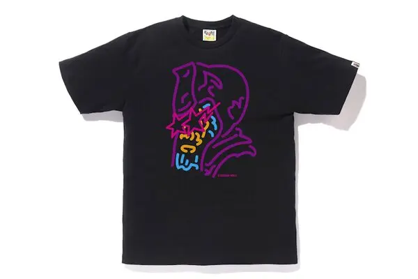 A BATHING APE Neon Sign General Tee Shirt