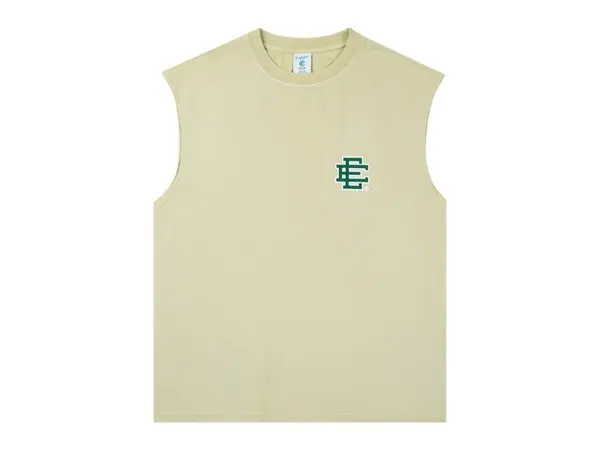 ERIC EMANUEL Ee Basic Cutoff Tank - Washed Lint/green
