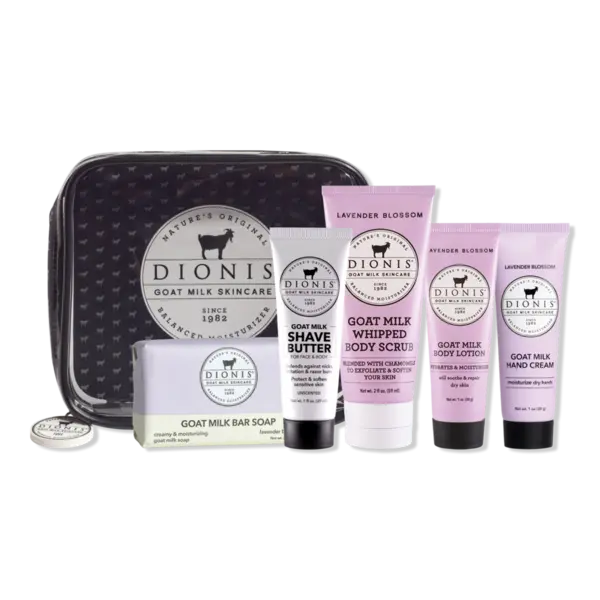 DIONIS GOAT MILK SKINCARE Goat Milk Travel Kit Lavender Blossom - One-color