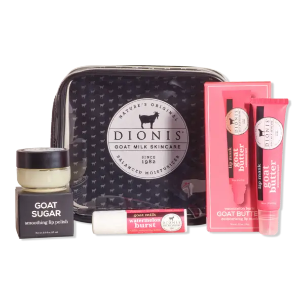 DIONIS GOAT MILK SKINCARE 3 Piece Lip Care Kit Watermelon Burst - One-color