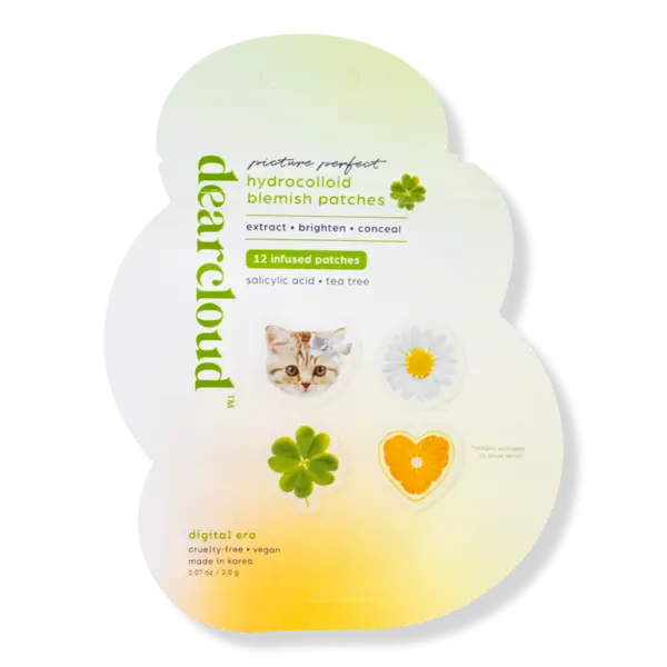 DEARCLOUD Picture Perfect Hydrocolloid Blemish Patches - One-color