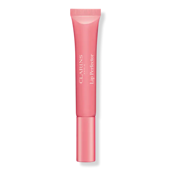 Clarins Lip Perfector Peptide-plumping Lip Gloss - 01 Rose Shimmer