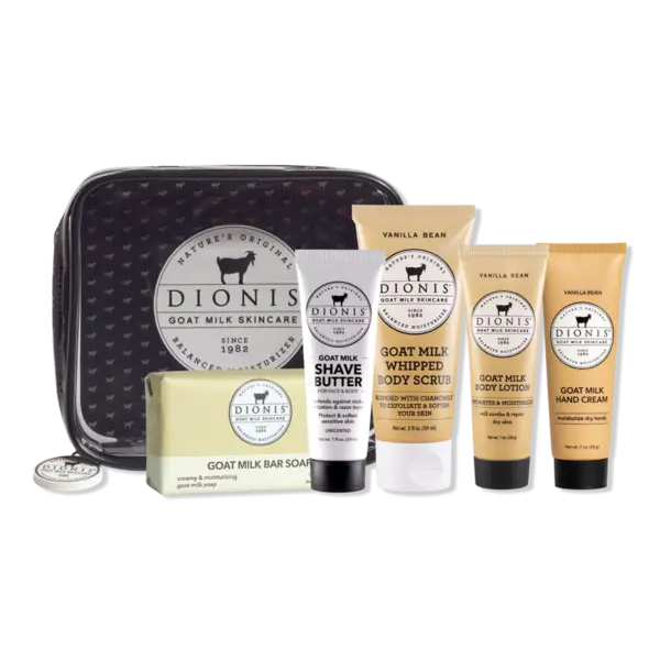 DIONIS GOAT MILK SKINCARE Goat Milk Travel Kit Vanilla Bean - One-color