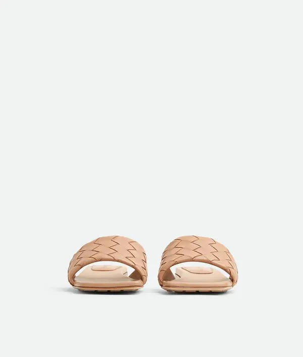 Bottega Veneta Parco Flat Mule - Cipria