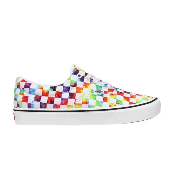 VANS Era Comfycush 'tie-dye Checker - White